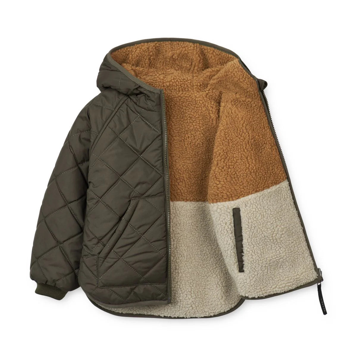 Jackson Reversible Jacket - Army Brown Mix — Thistle & Wren